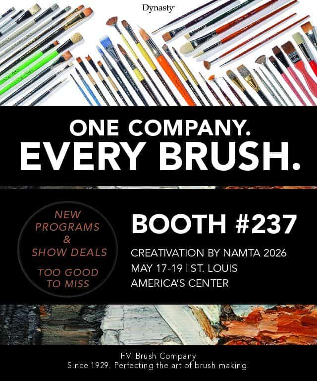 Creativation® by NAMTA 2026 | Dynasty Brush